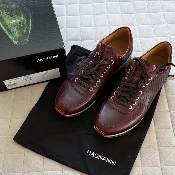 Magnanni | Shoes | Magnanni Mens Merino Tinto Deep Burgundycognac ...